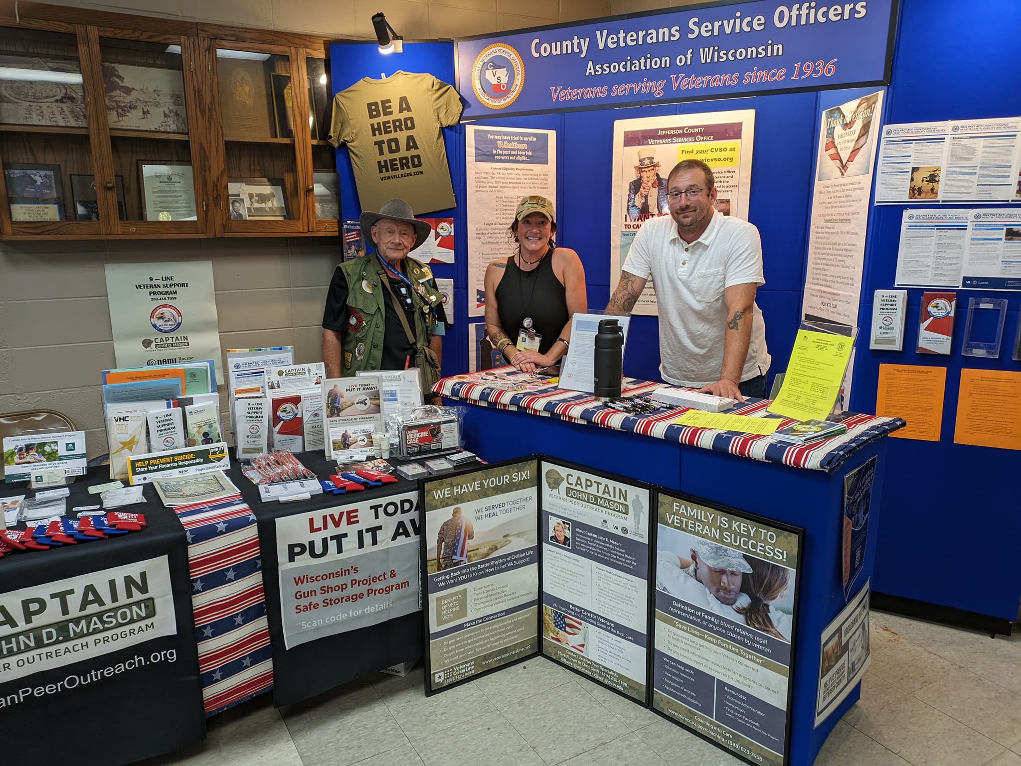 Picture Gallery - Captain John D Mason Veteran Peer Outreach Program