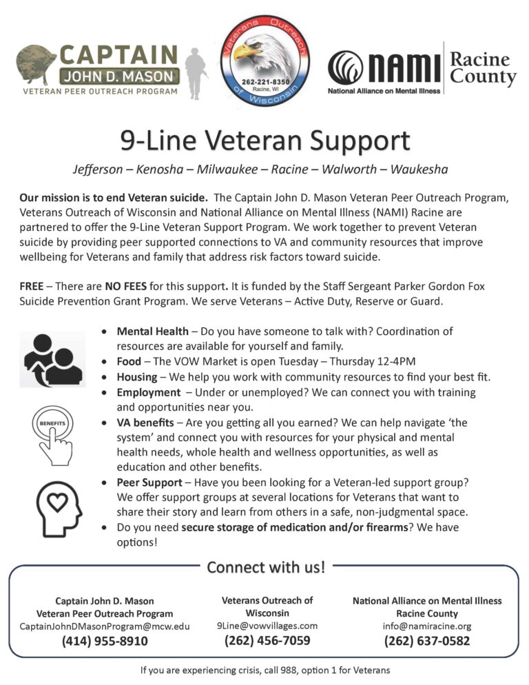 How We Can Help! | Captain John D Mason Veteran Peer Outreach Program